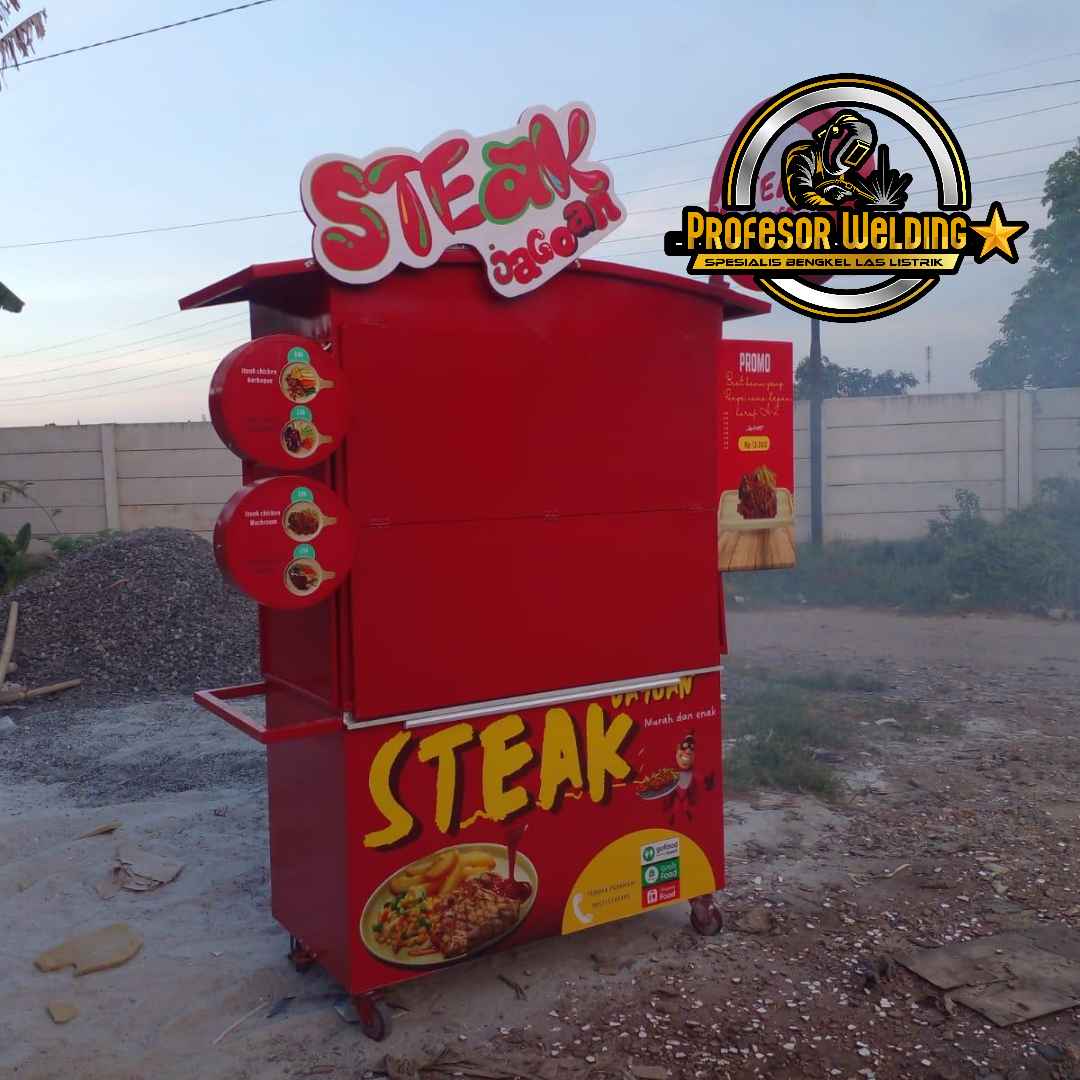 Jasa pembuatan gerobak bahan besi custom di Cileungsi Bogor - Profesor ...